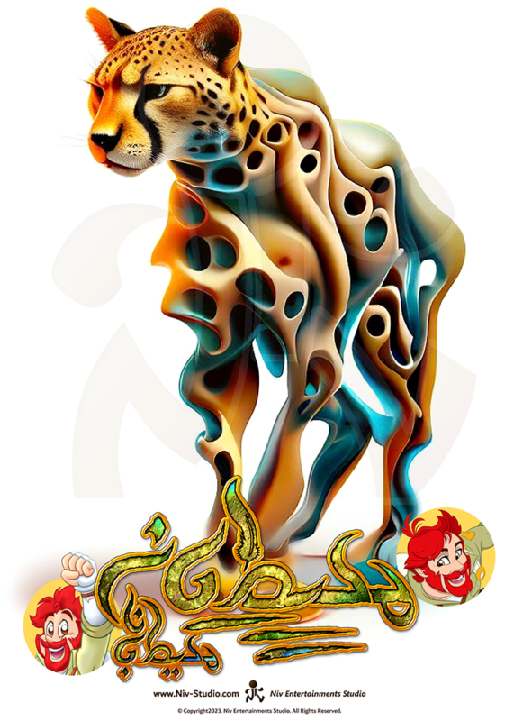 تی شرت یوزپلنگ (TS_TRR_CHEETAH) - استودیو سرگرمی های نیو